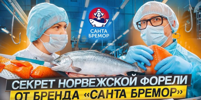 Своими глазами увидели, где и как производится норвежская форель «Санта ...